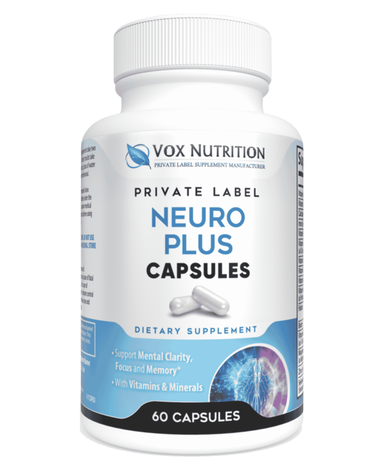 Introducing Private Label Neuro Plus Brain Formula | Vox Nutrition
